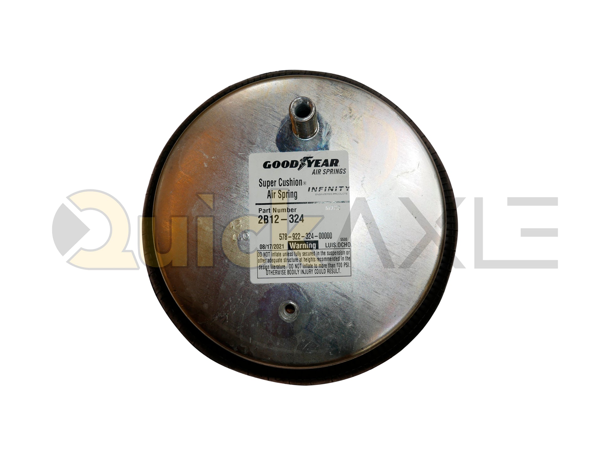 Air Spring, 2B12-324, W01-358-7447, FD 330-30 340 - 1003587447C – QuickAxle