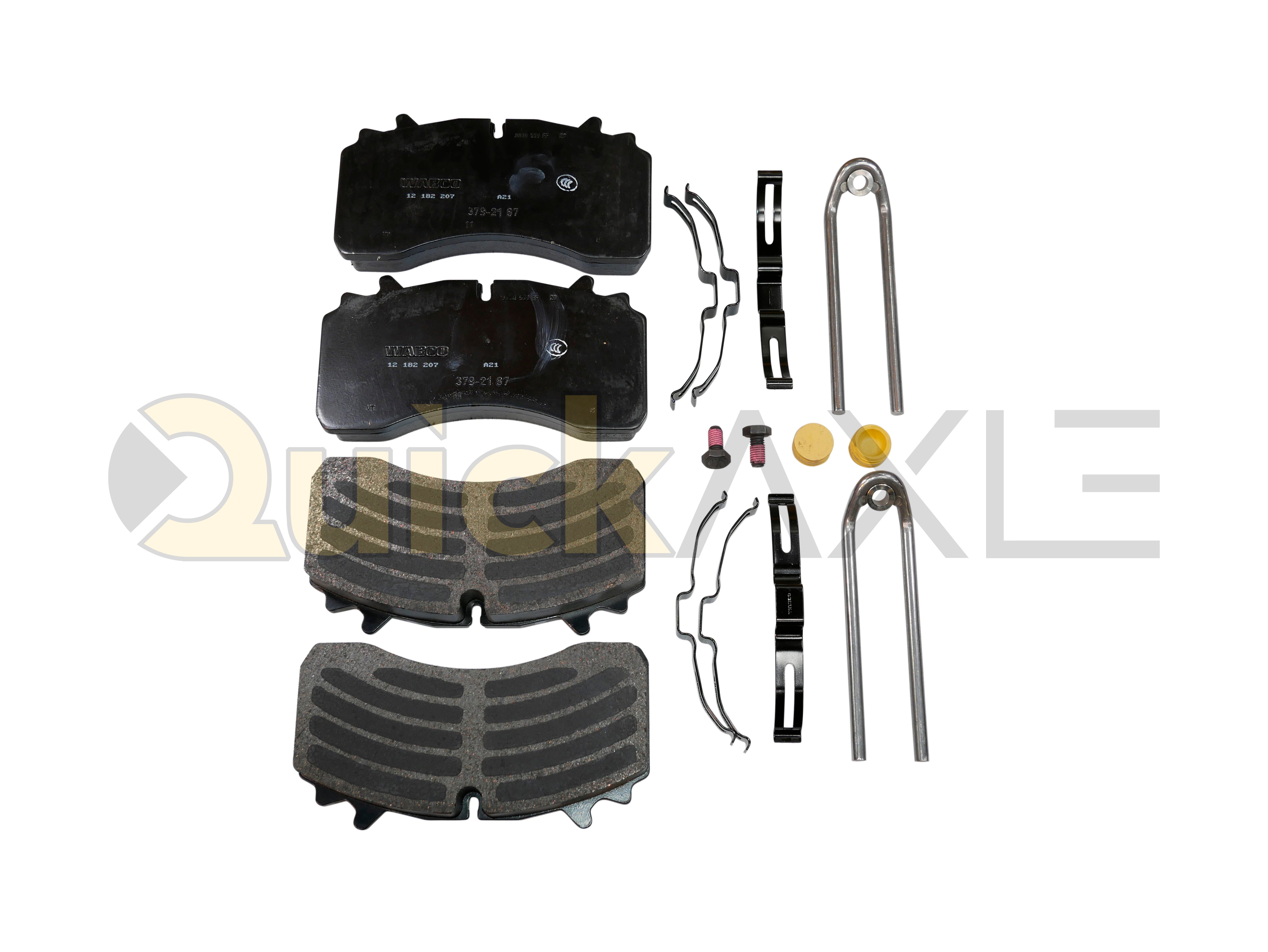 Wabco Brake Pad Kit for PAN22 Caliper, 23K Brake Capacity - 1660362 ...