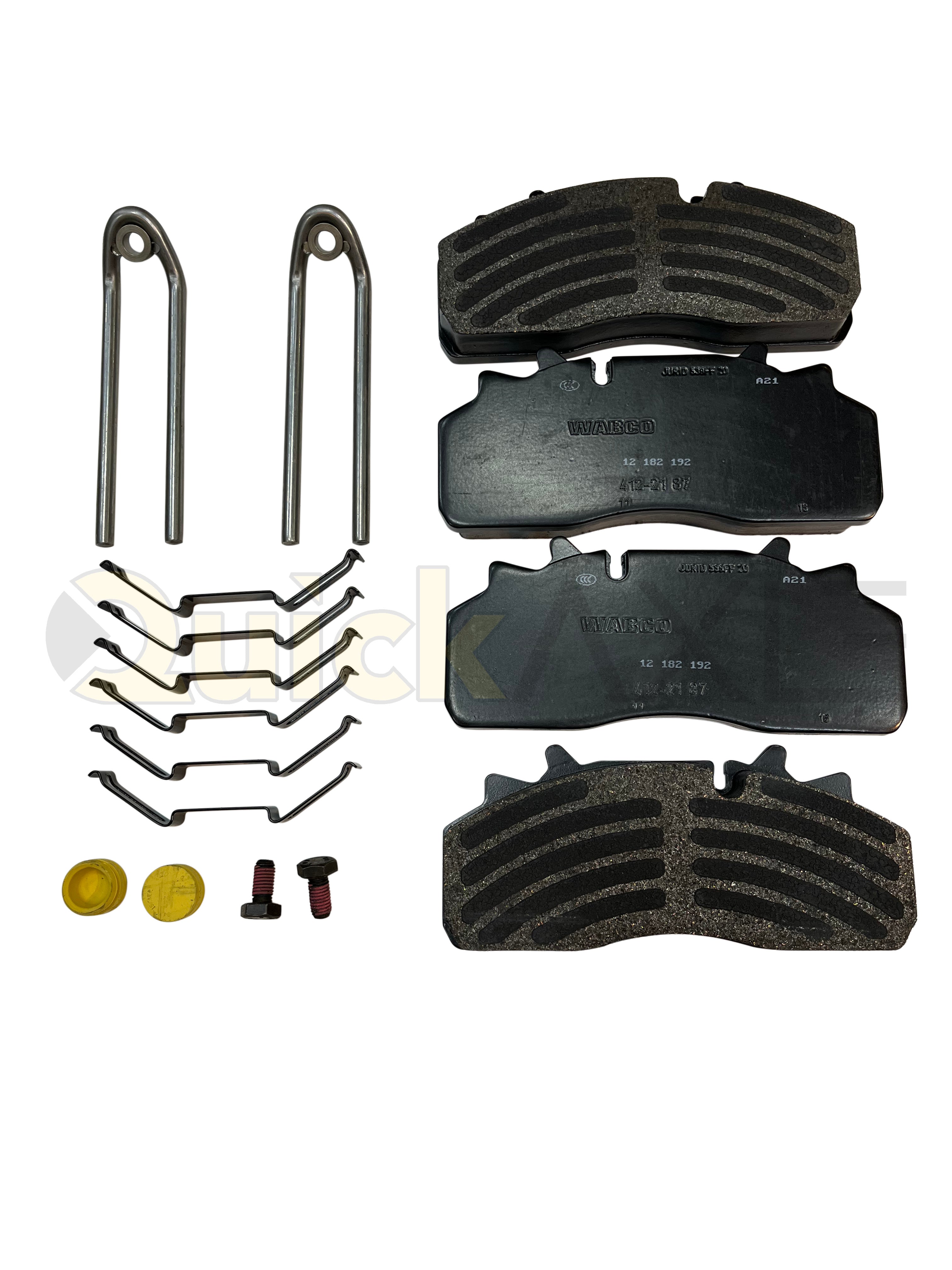 Brake Pad Kit, Wabco Brand, PAN19 Caliper, 20K Capacity - 1660496 ...