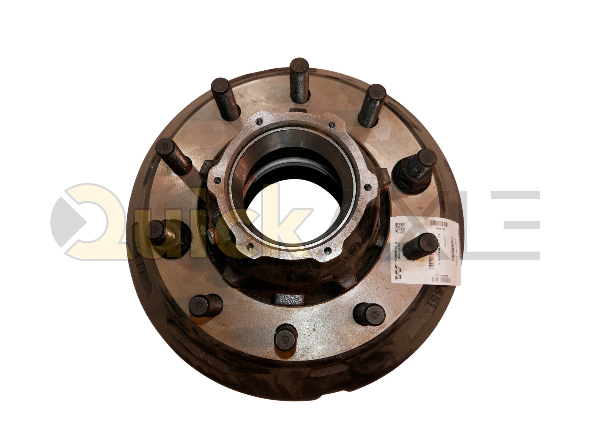 Hub and Drum, Webb Hub Pilot, Cast Iron, 16.5"x5.0" - 1660684 – QuickAxle