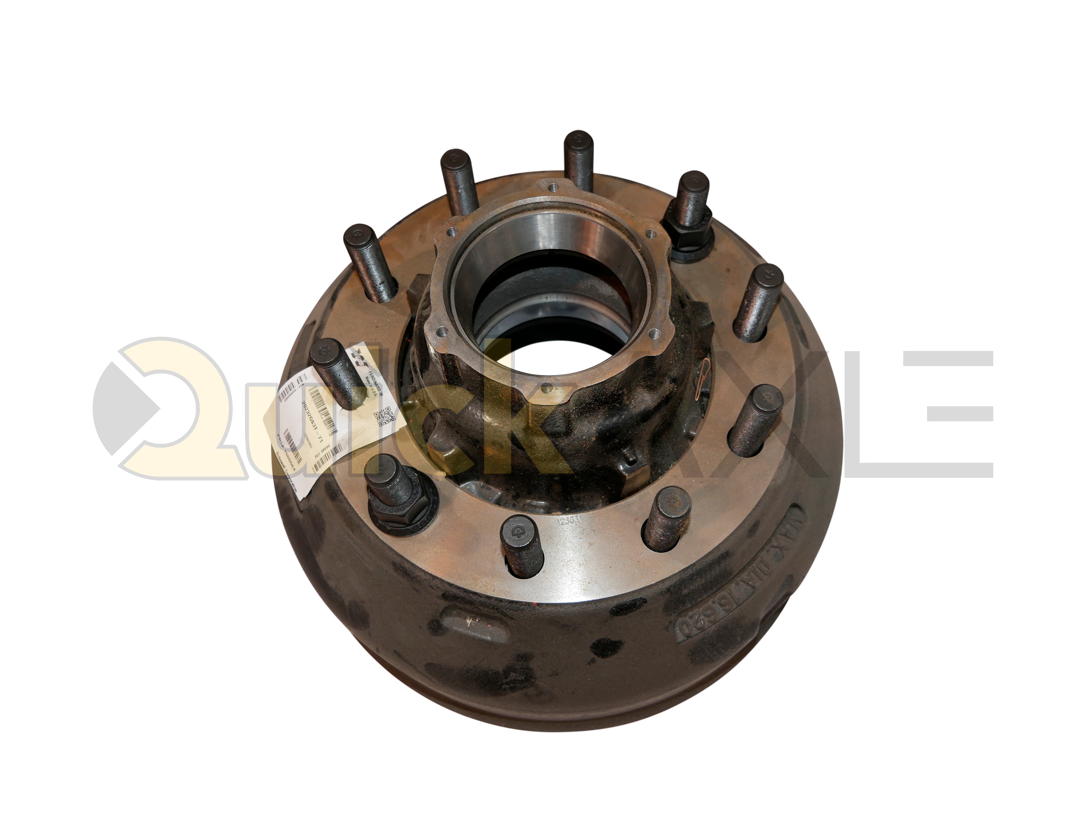 Hub and Drum, Webb Hub Pilot, Cast Iron, 16.5"x5.0" - 1660684 – QuickAxle
