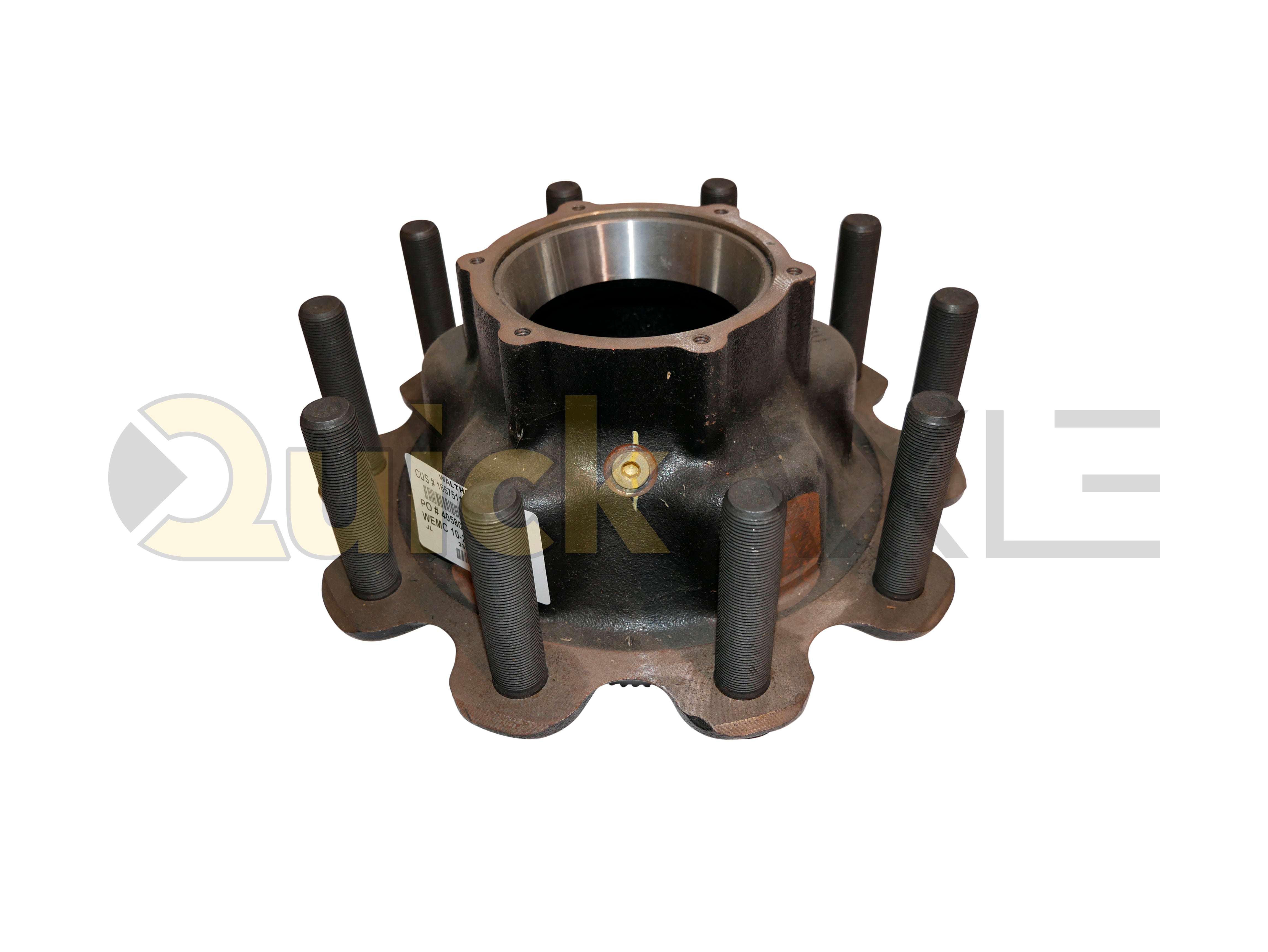 Hub, KIC, Hub Pilot, Cast Iron Material, M22 Stud Size, 10 Stud ...