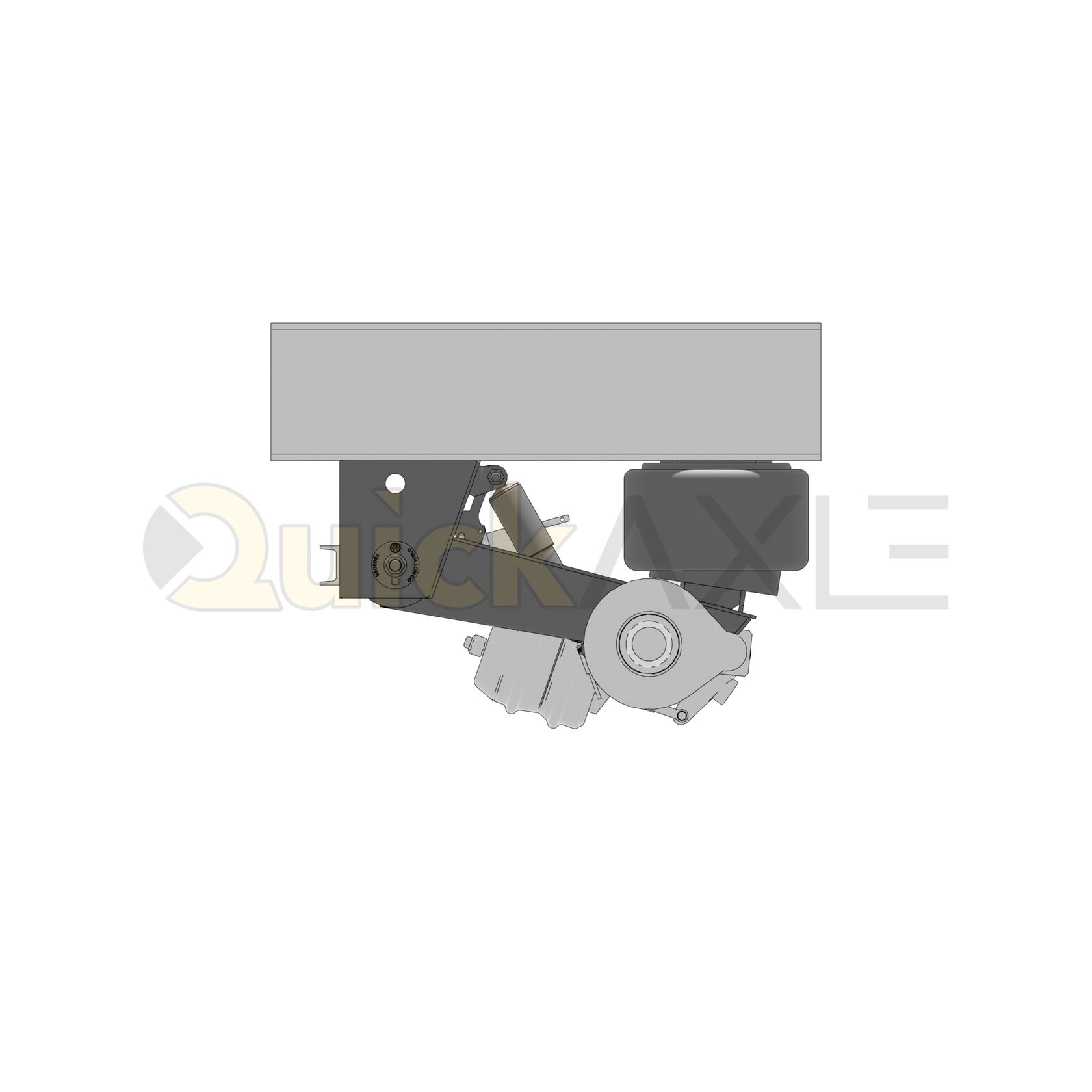 Ridewell RAR-260 Overslung Air Suspension, 25K Non-Steerable - 2600114 ...