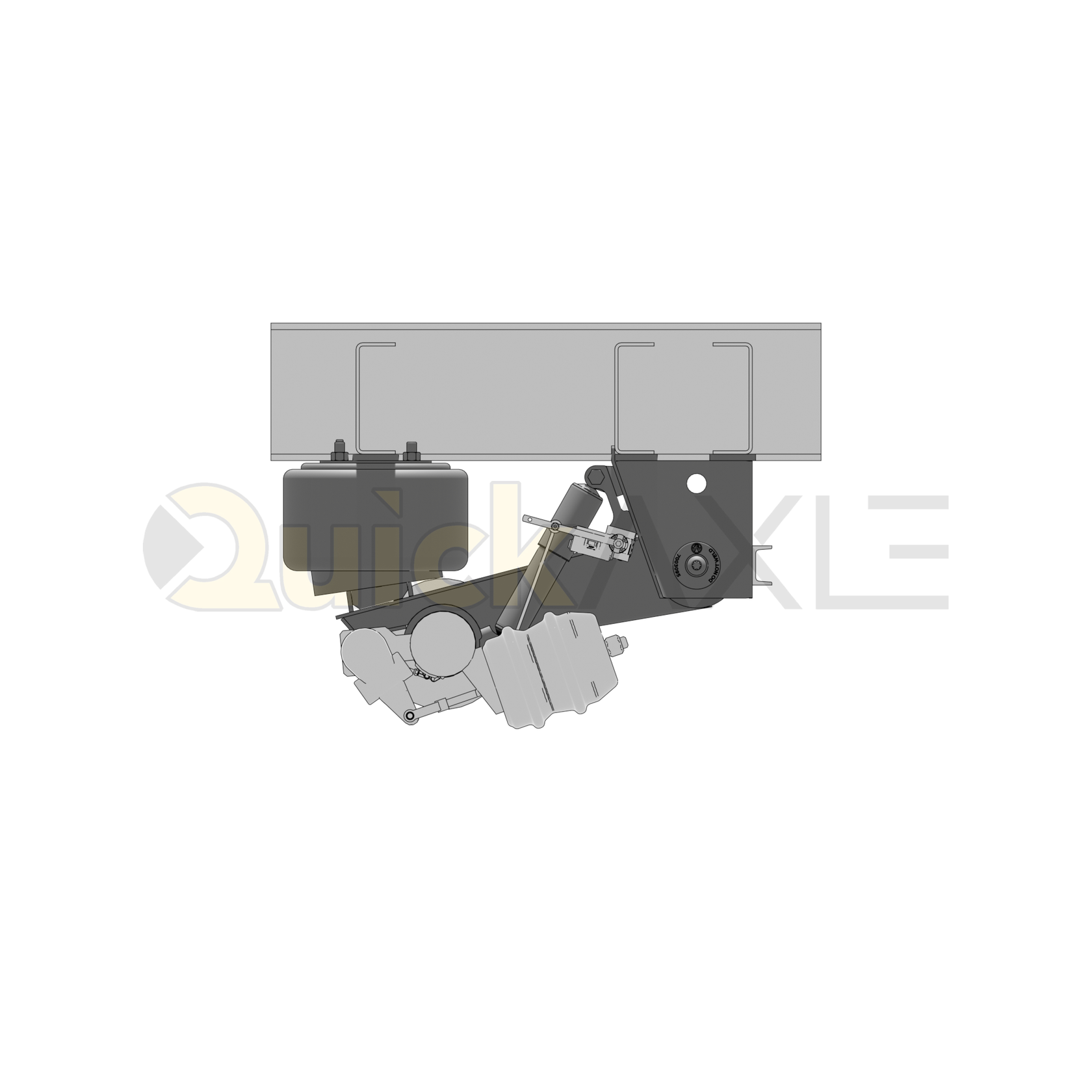 Ridewell RAR-260 Overslung Air Suspension, 25K Non-Steerable - 2600114 ...