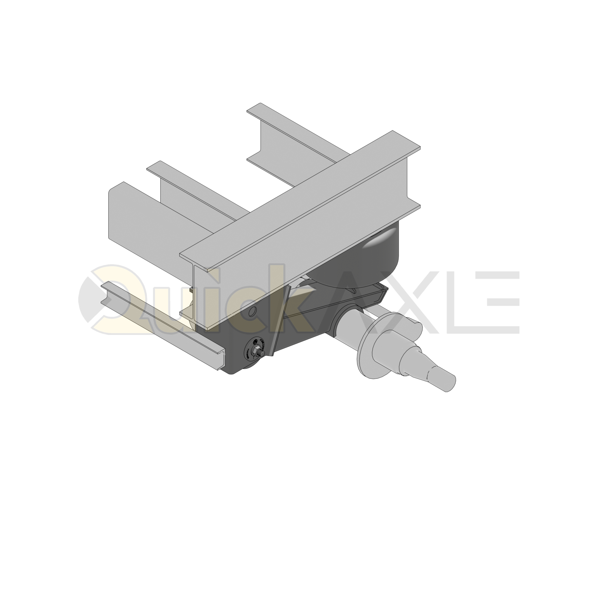 Ridewell RAR-260 Overslung Air Suspension, 25K Non-Steerable - 2600114 ...